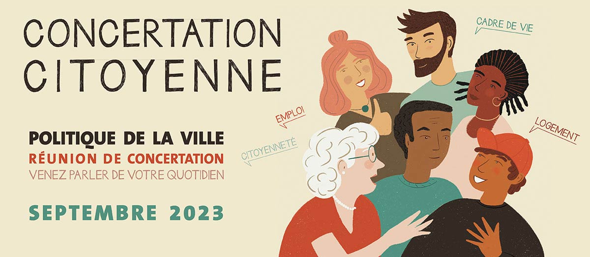 Politique de la ville : réunions de concertation citoyenne: Ville d'Orléans